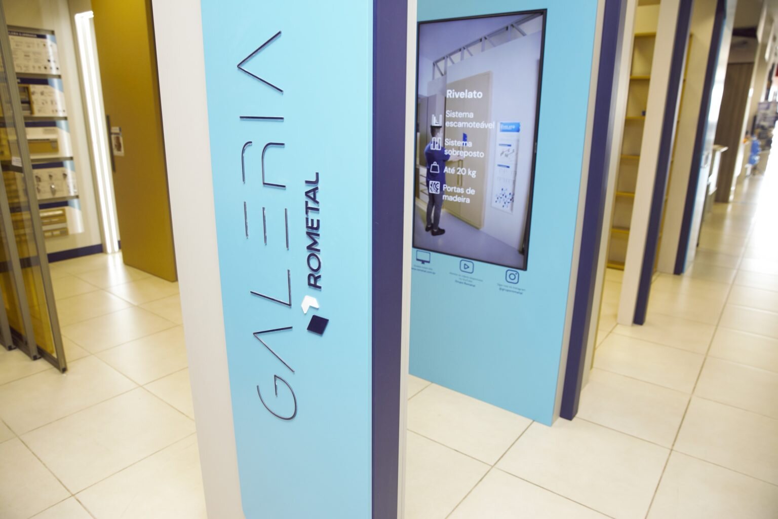 Primeira galeria Rometal foi inaugurada - Rometalks